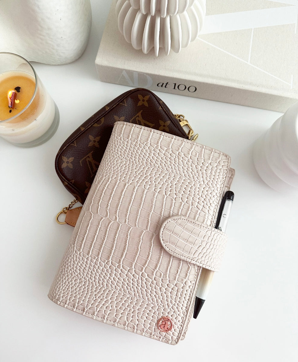 Luxe B6 Planner Cover - Oatmeal – The Angel Shoppe