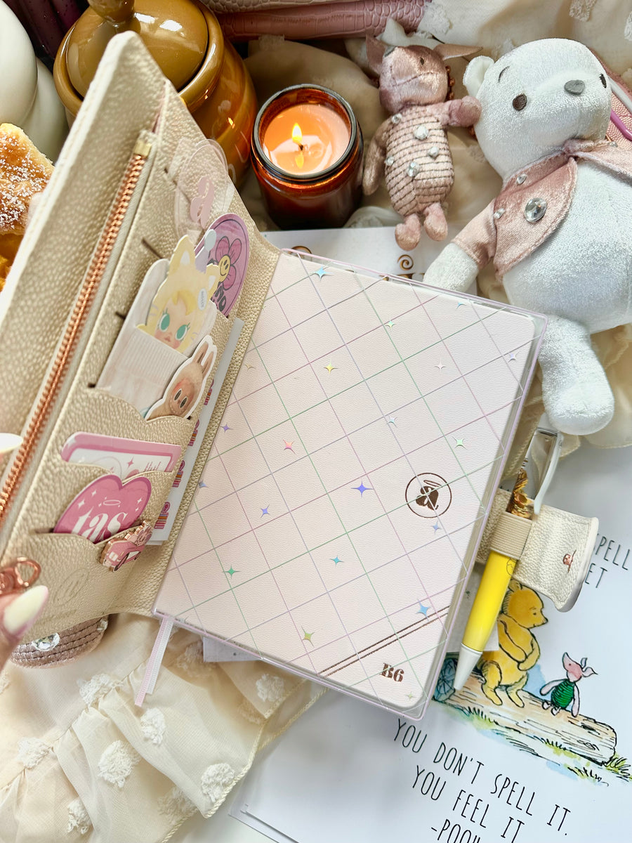 Vanilla Quilted B6 Planner Cover – The Angel Shoppe